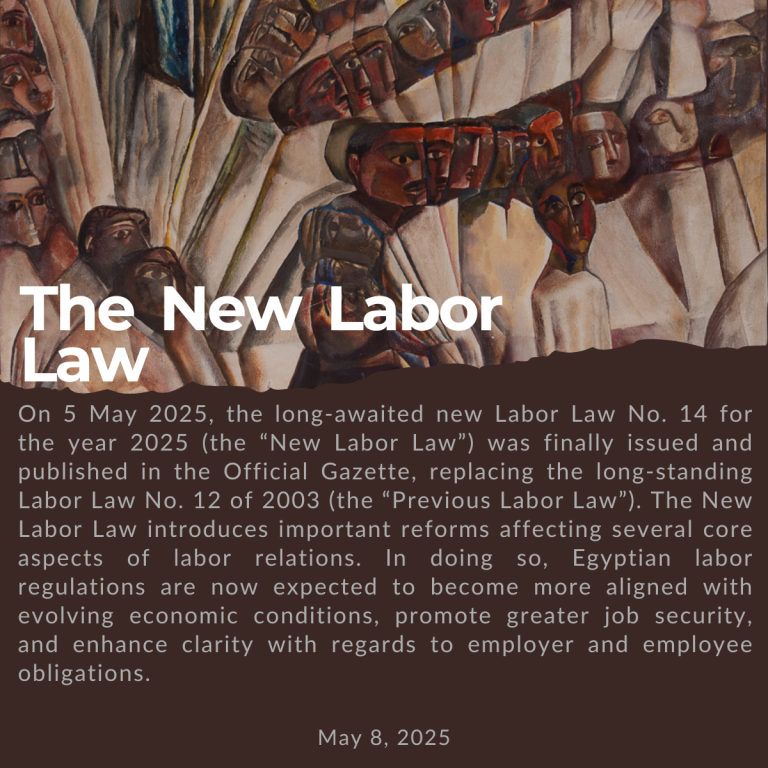 The New Labor Law – Shalakany Law Office